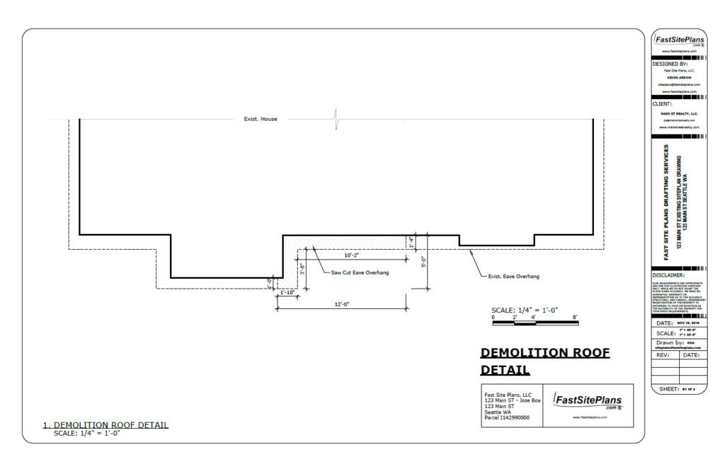Demolitions | Fast Site Plans