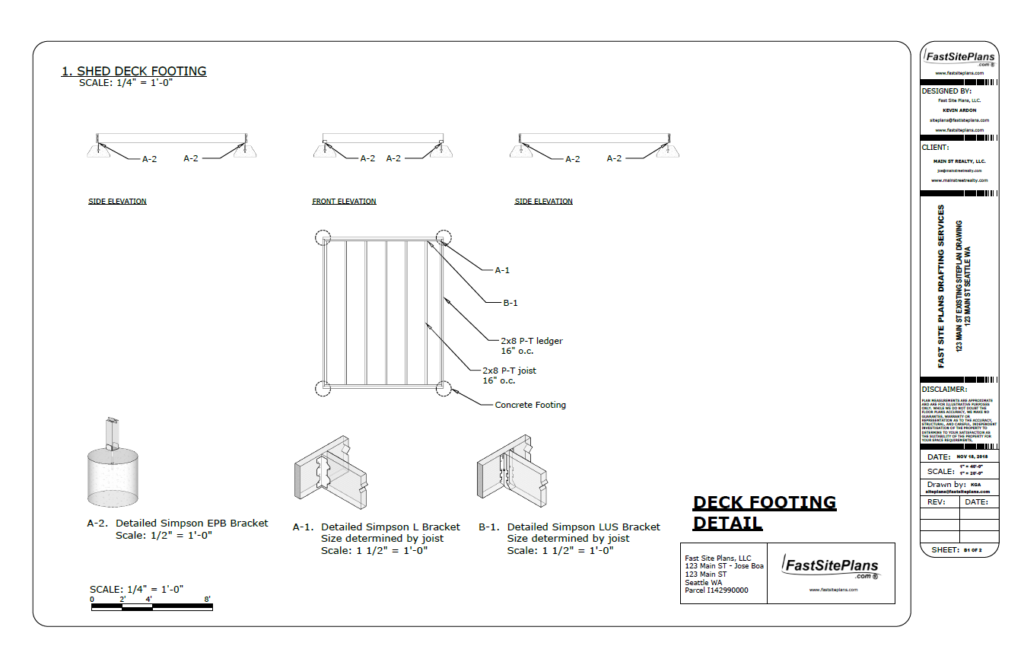 Sheds & Detached Structures | Fast Site Plans