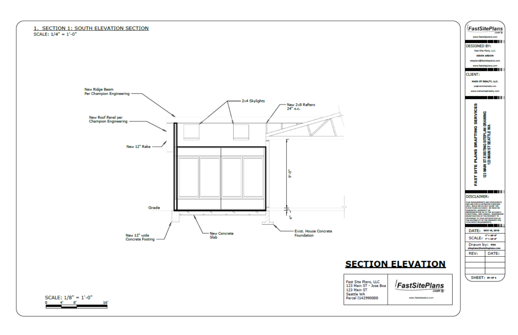 Sunrooms | Fast Site Plans